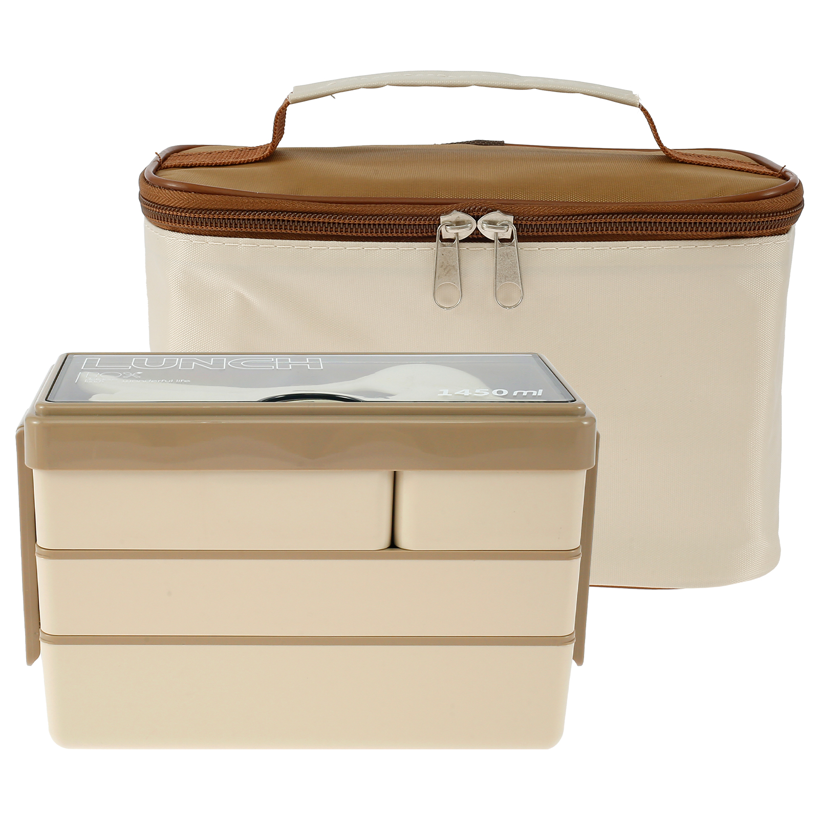 kitwin 3 Tier Bento Box with Compartments 1450ml Stackable Lunch Box ...