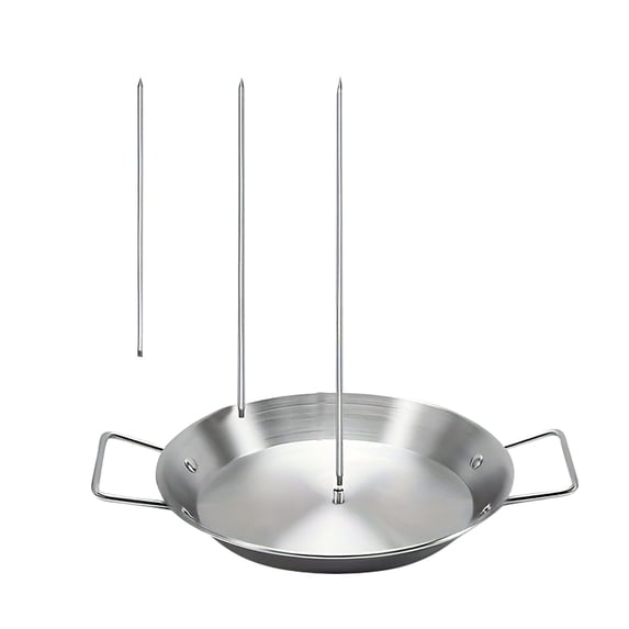 kjfeif 1 Set 10 Inch Vertical Skewer Al Skewer Stainless Steel Vertical ...