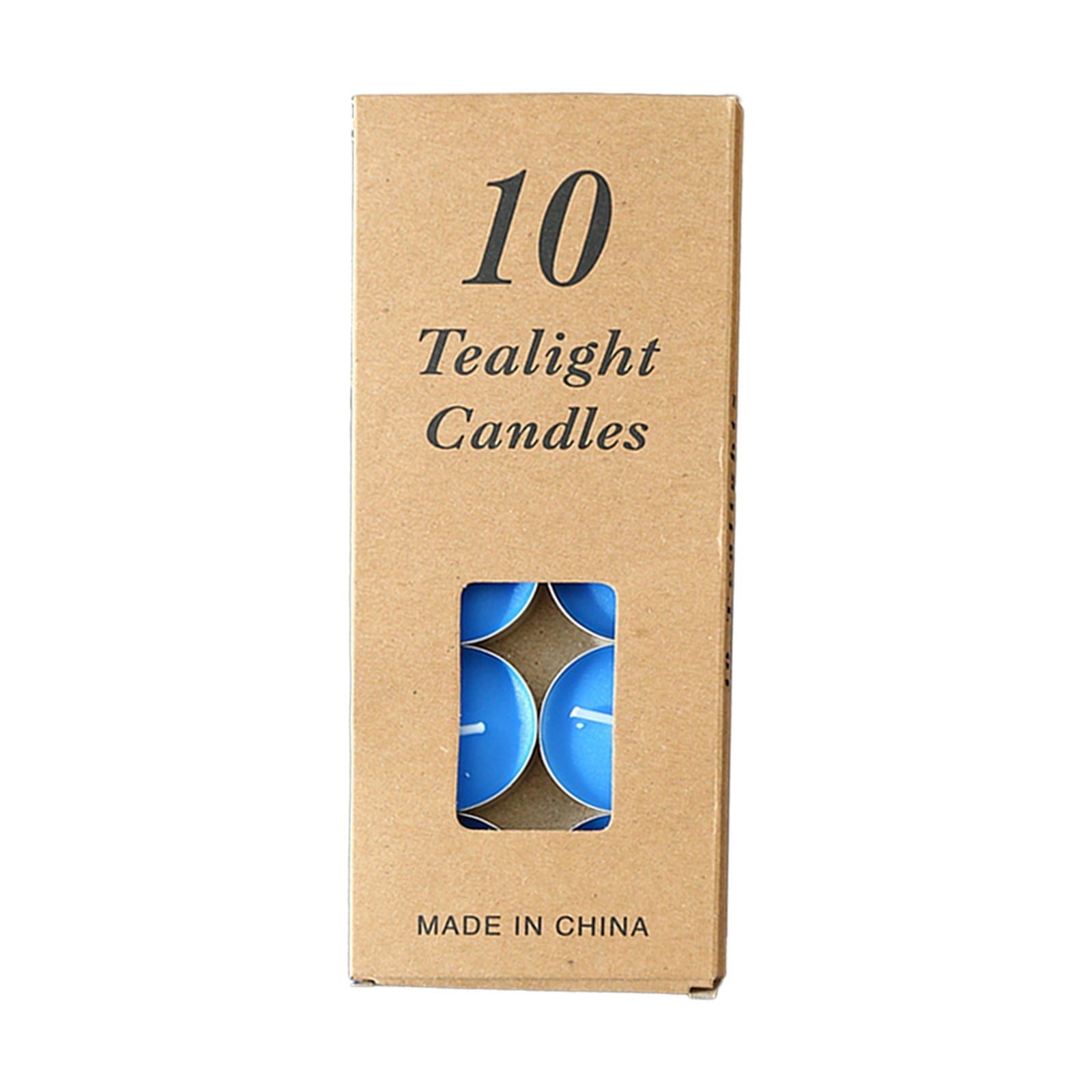kjfeif 10Pcs Unscented Tealight Candles - 4 Hours Mini Votive Candles ...