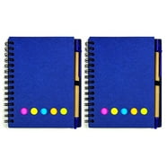 Fabriano EcoQua Pocket-Sized Notebook Pack, 4 Notebook Pack, Blank, 3 ...