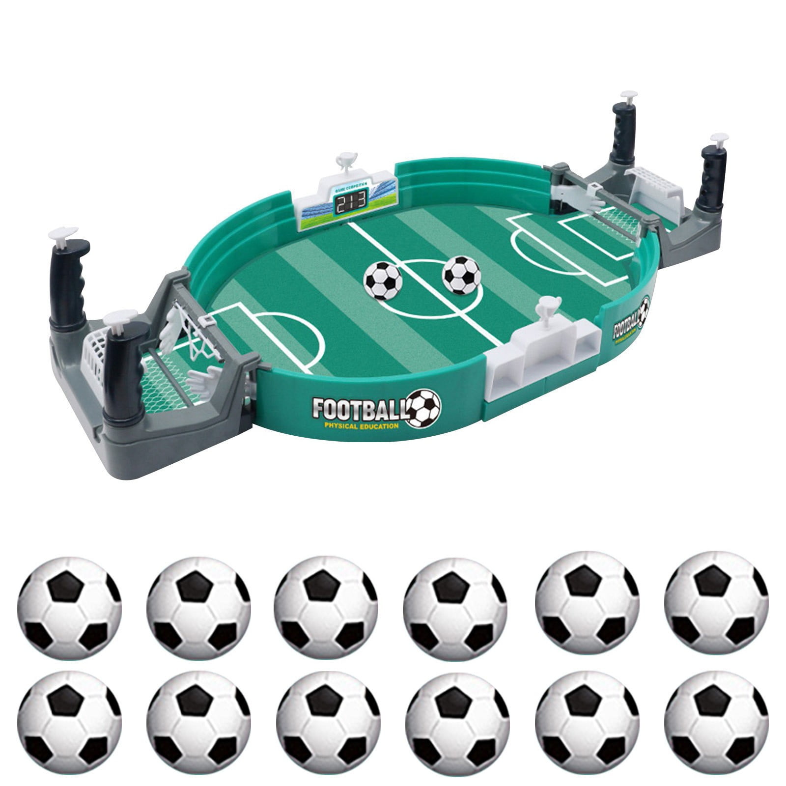 kjfeif 2025 New 2024 New Football Table Interactive Game Mini Tabletop ...