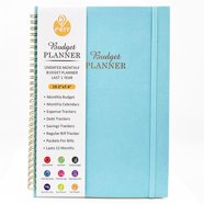 Budgetizer Planner Book for Finances - Cash Envelope Pocket Organizer ...