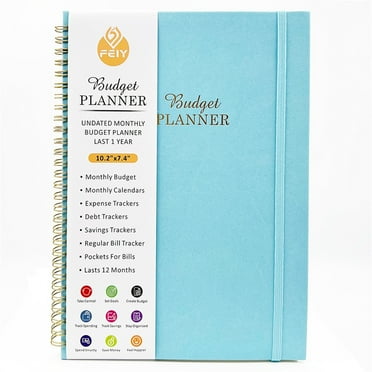 Budget Planner - Monthly Budget Book with Expense Tracker Notebook ...