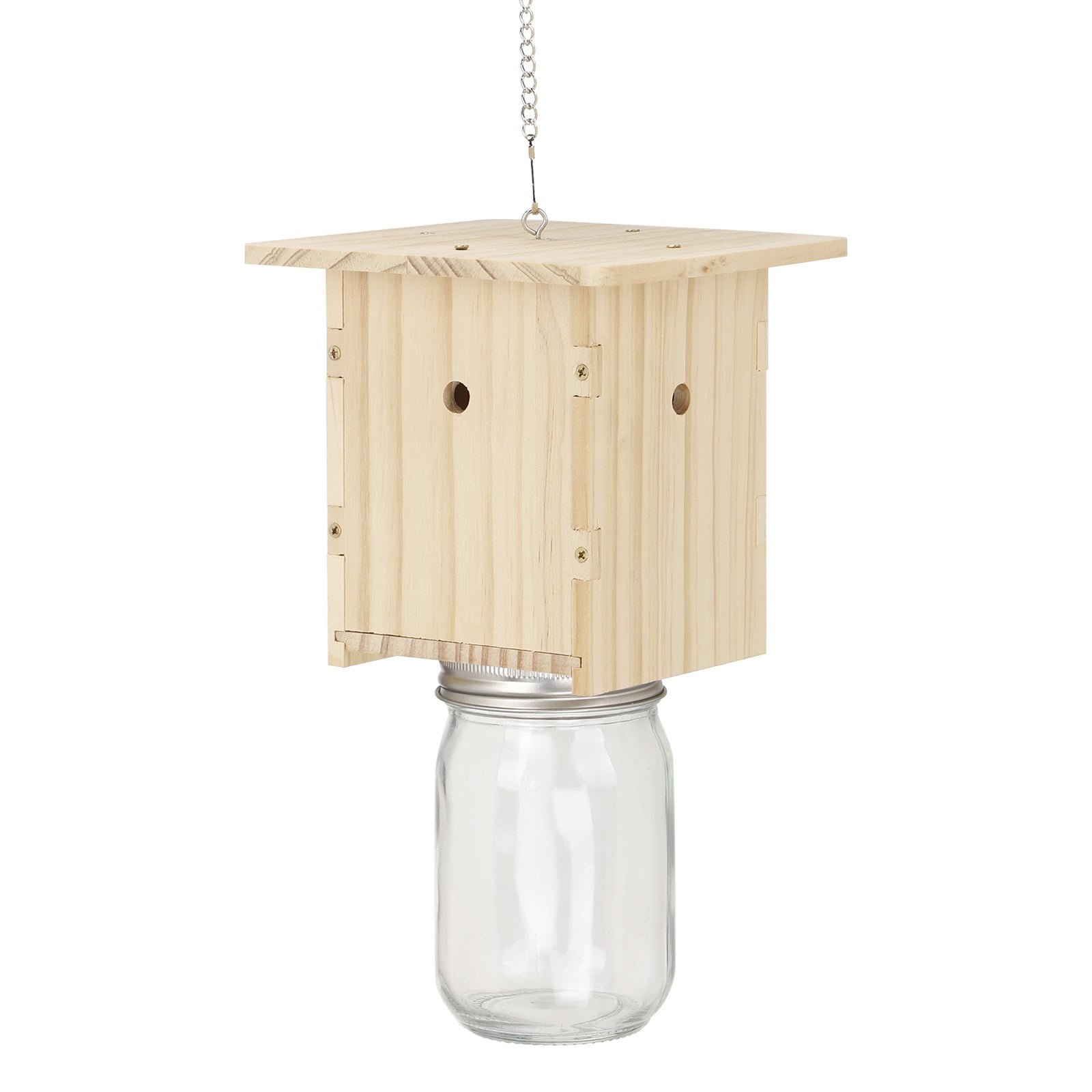 kjfeif Carpenter Trap Wood for Outside Cabin Wooden Boring Hanging ...