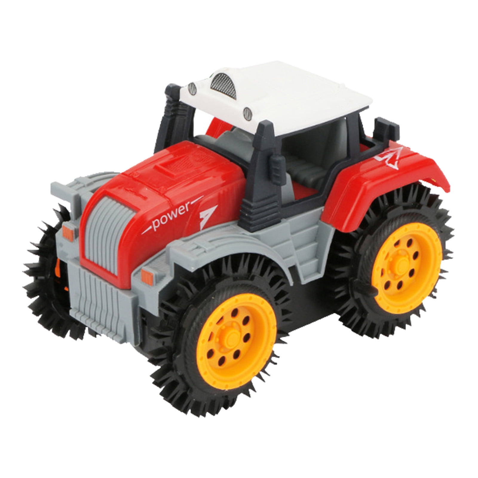 kjfeif Children Cartoon Flipping Toy Car Electric Stunt Car 4 Wheels ...