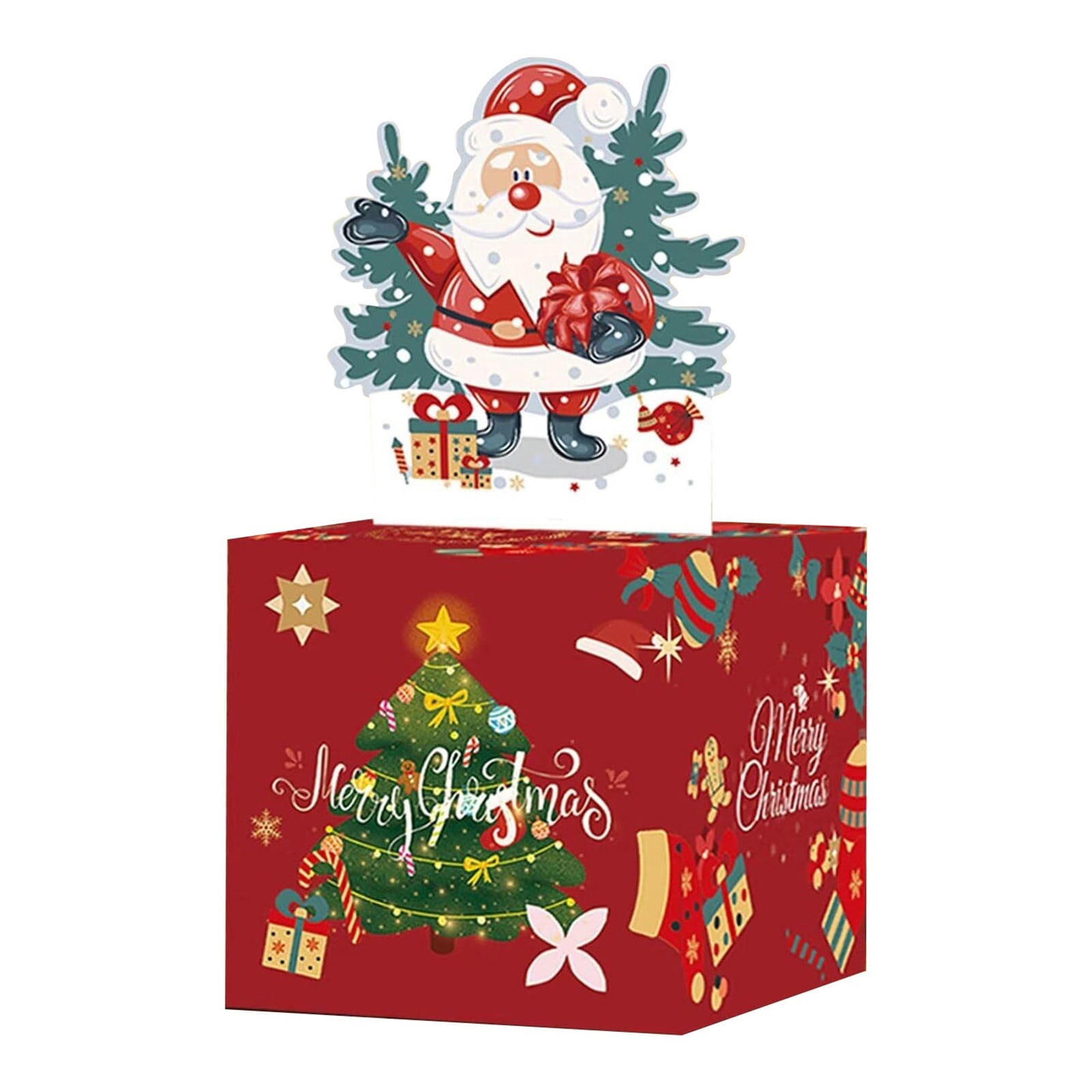 kjfeif Christmas Money Box for Cash Gift with Pull Out, Happy Birthday ...