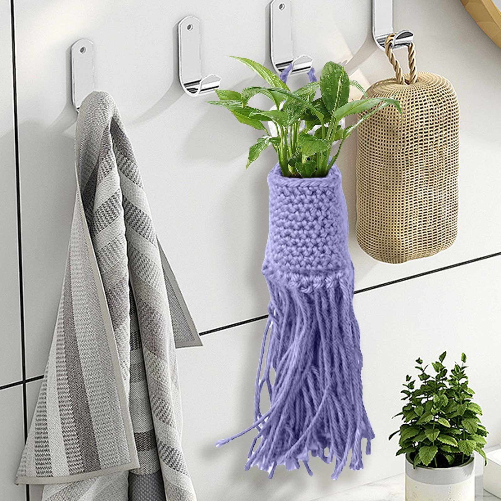 kjfeif Crochet Alien Plant Hanger, Cute Alien Car Mini Yip Yip Crochet ...