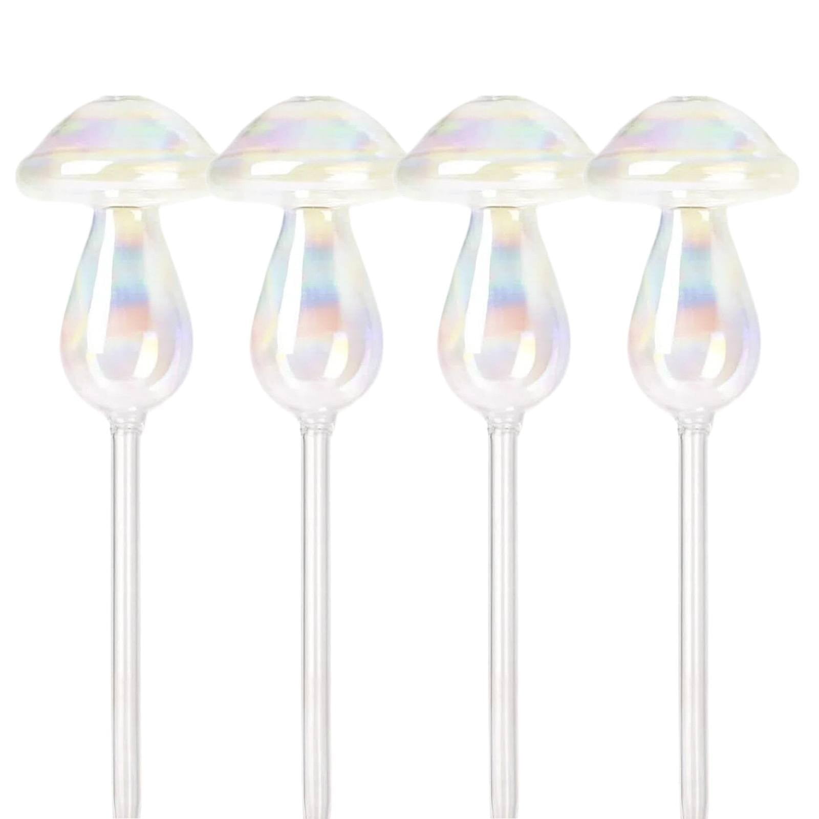 kjfeif Clearance Glass Watering Colourful Glass Plant Watering ...