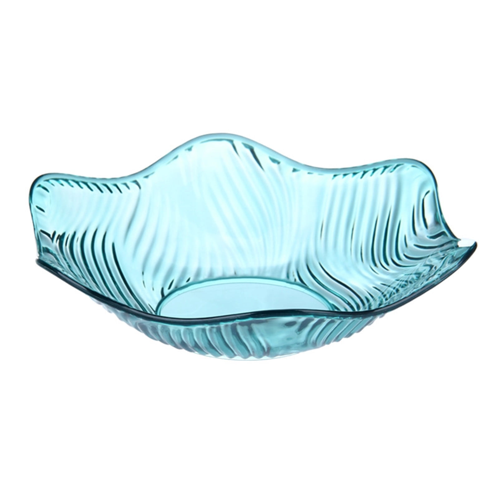 kjfeif Crystal Fruit Plate Home Decor Serving Tray Cake Pan Candy ...