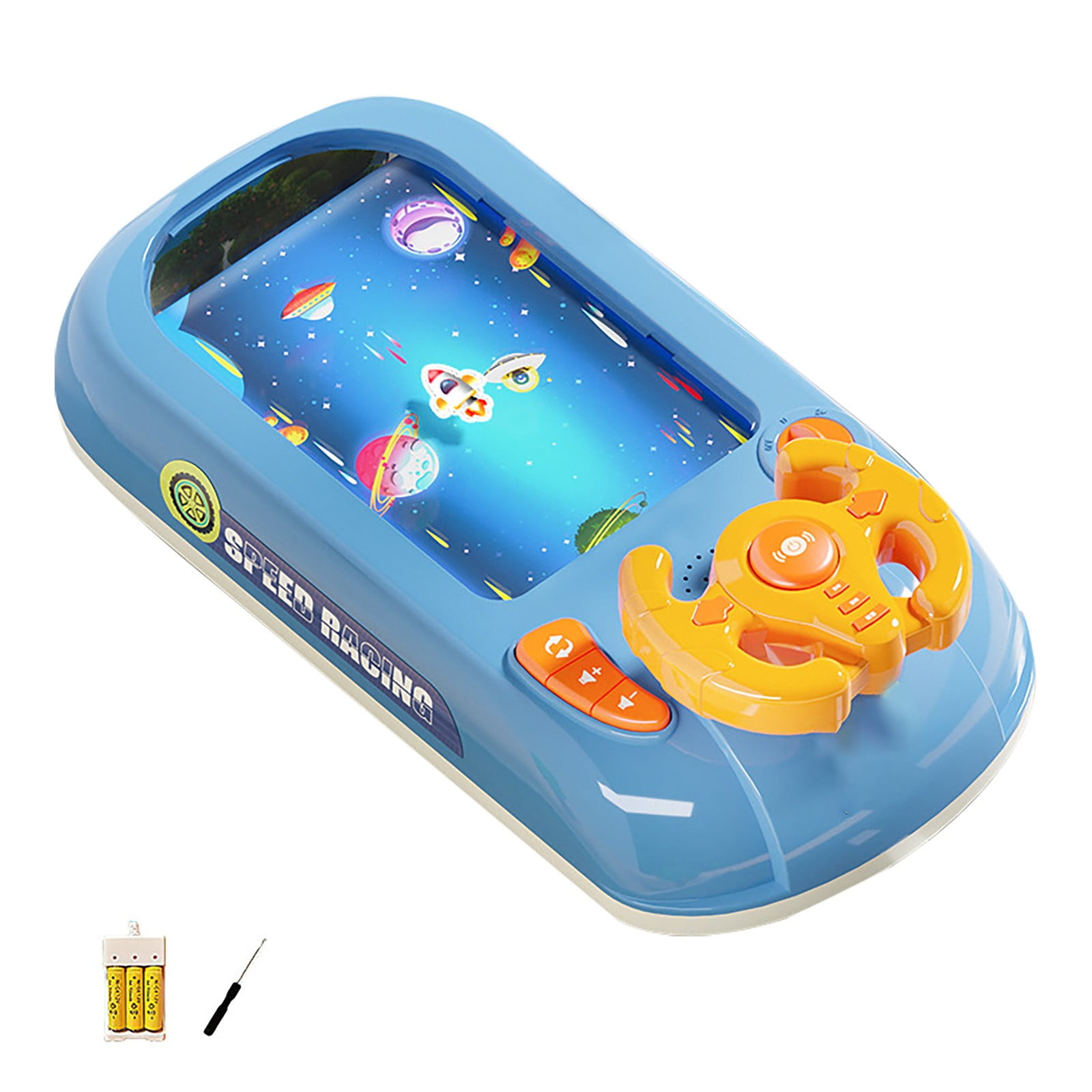 kjfeif Cute Creative Musical Steering Wheel Toys for Boys 4 6 Toddler ...