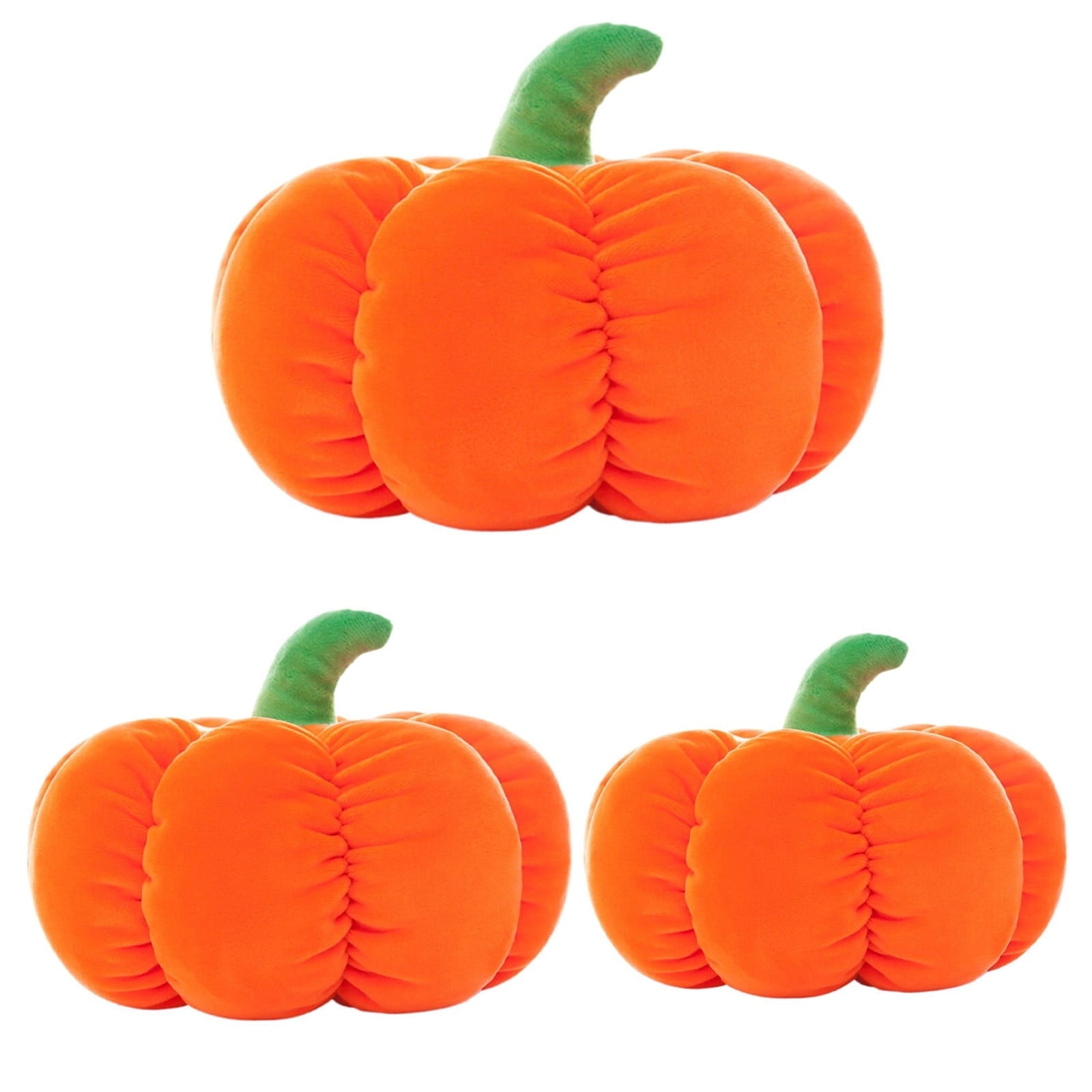 kjfeif Cute Pumpkin Sleeping Pillow Plush Toy Rag Doll Large Round ...