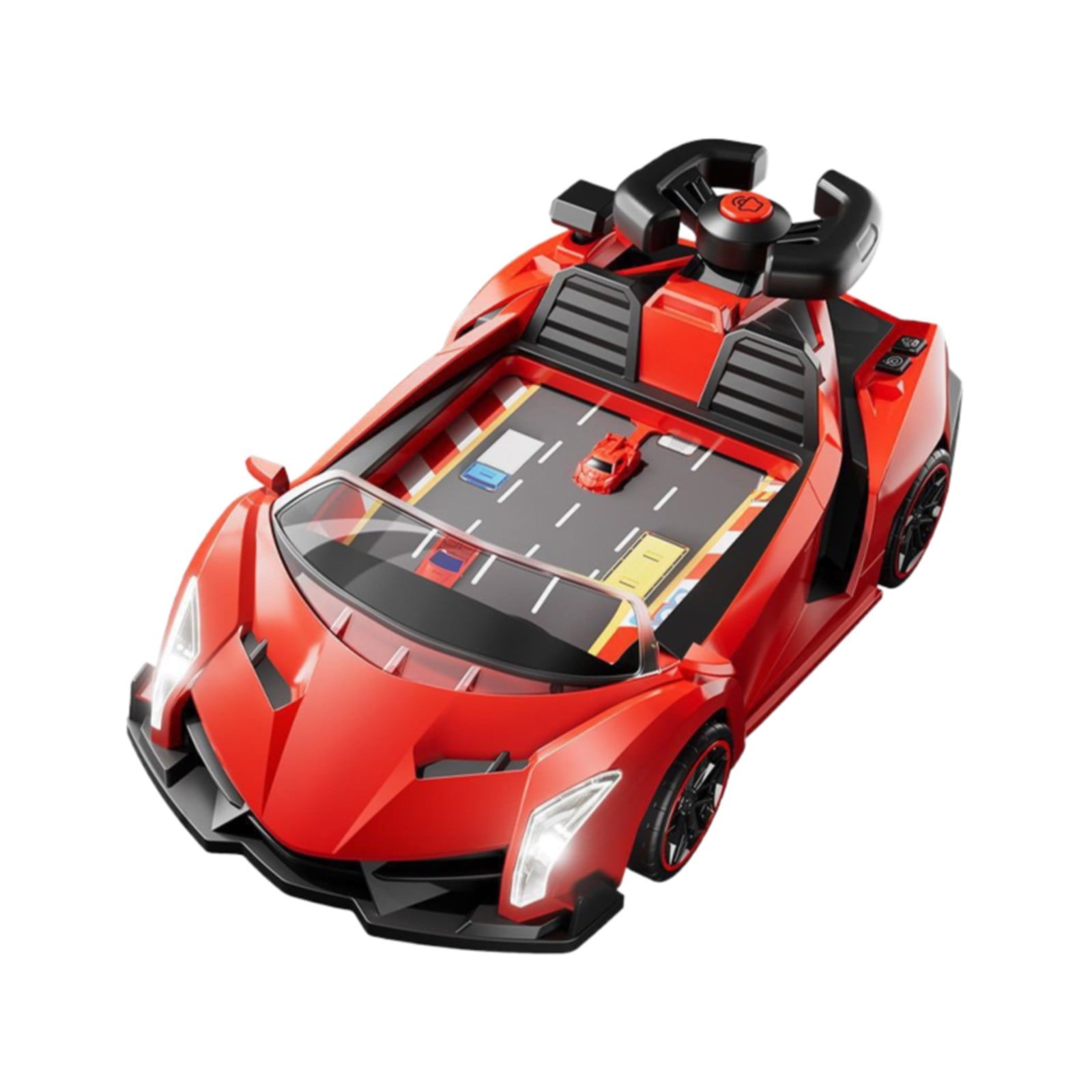 kjfeif Driving Simulator 2025 New Steer Joy Driving Steering Wheel Toy ...