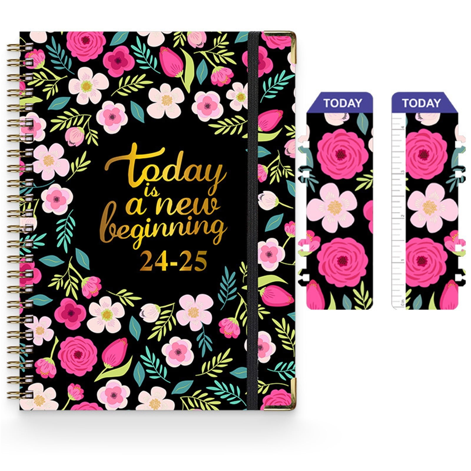 kjfeif Dunwell Daily Planner 2024-2025, 8.5x6.2'' Academic Appointment ...