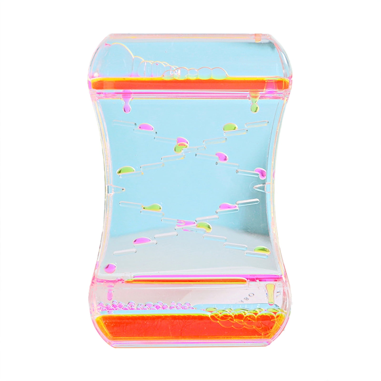 kjfeif Funnel Slide Shaped Liquid Motion Bubble Machine From The Bottom ...