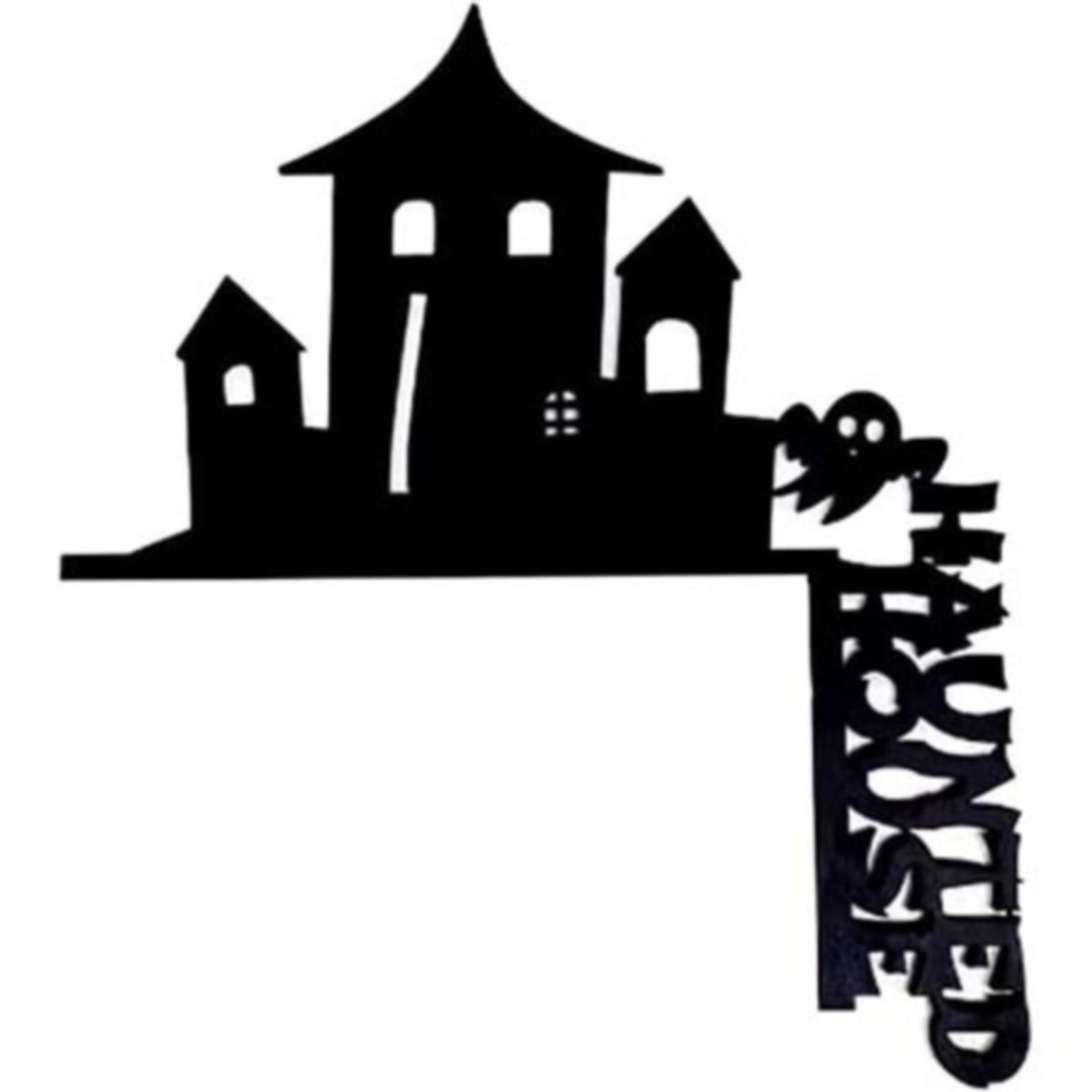 kjfeif Hallo-ween Door Corner Hallo-ween Door Corner Sign Decoration ...