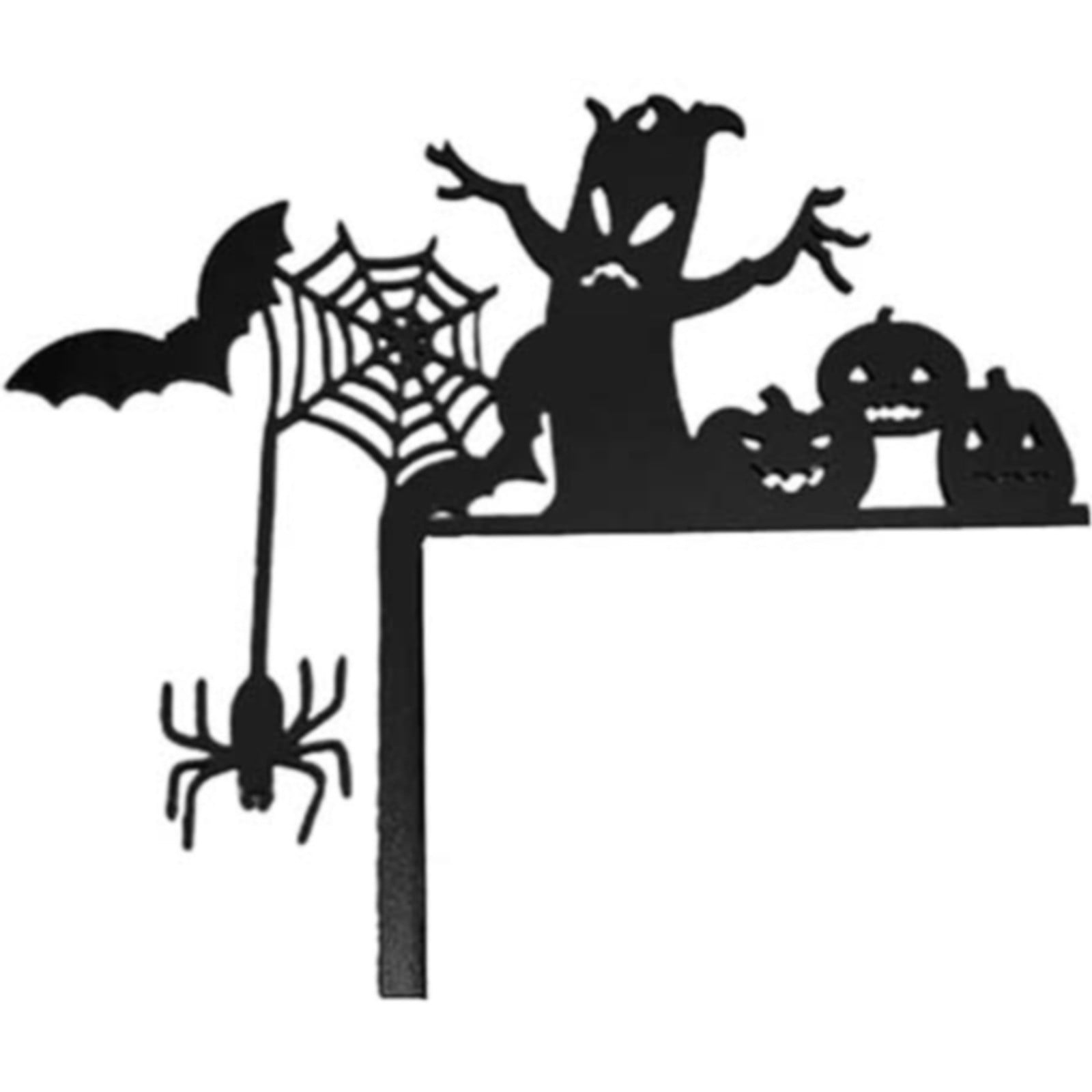 kjfeif Hallo-ween Door Corner Hallo-ween Door Corner Sign Decoration ...