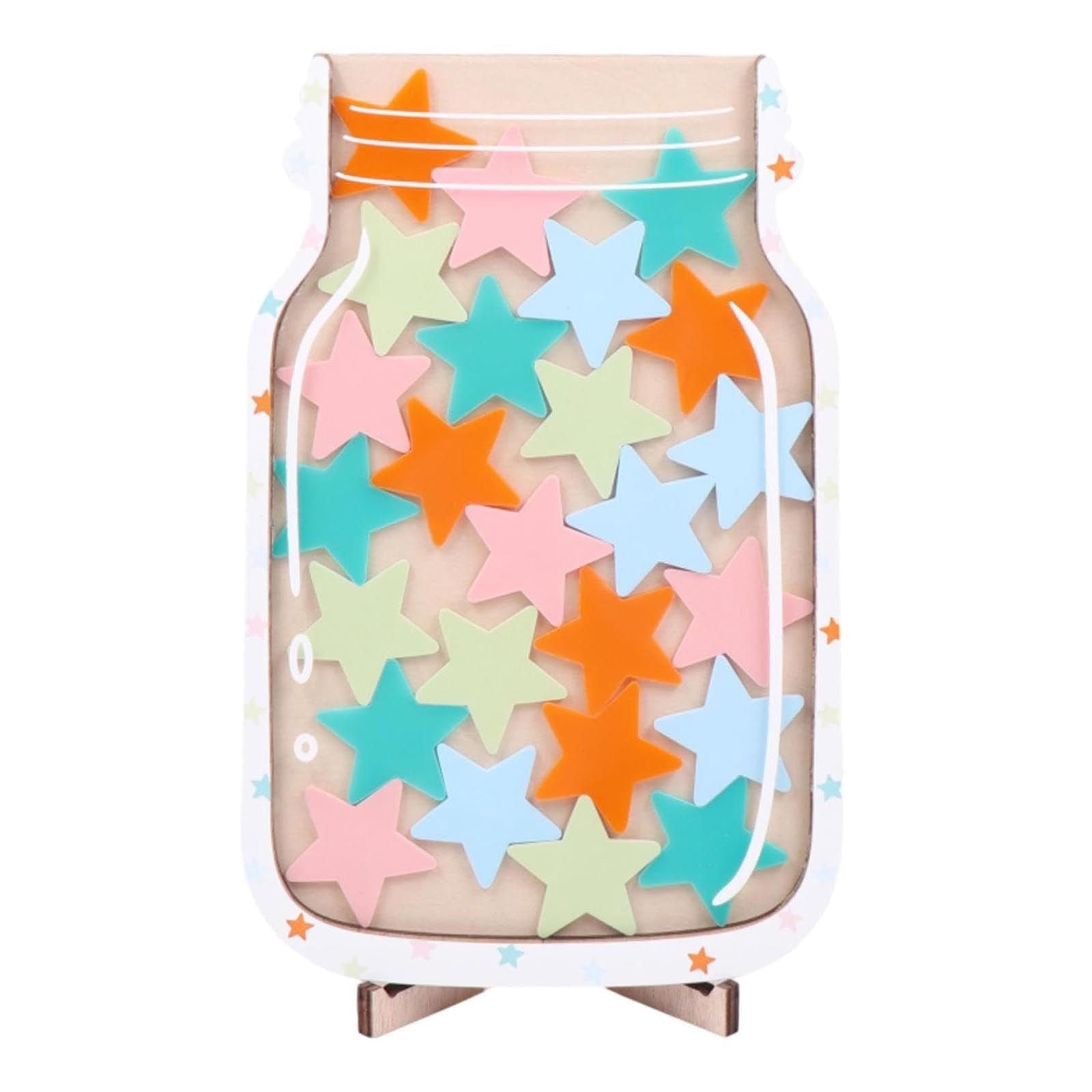 kjfeif Jar for Kids Incentive Jar for Classroom Responsibility Children ...