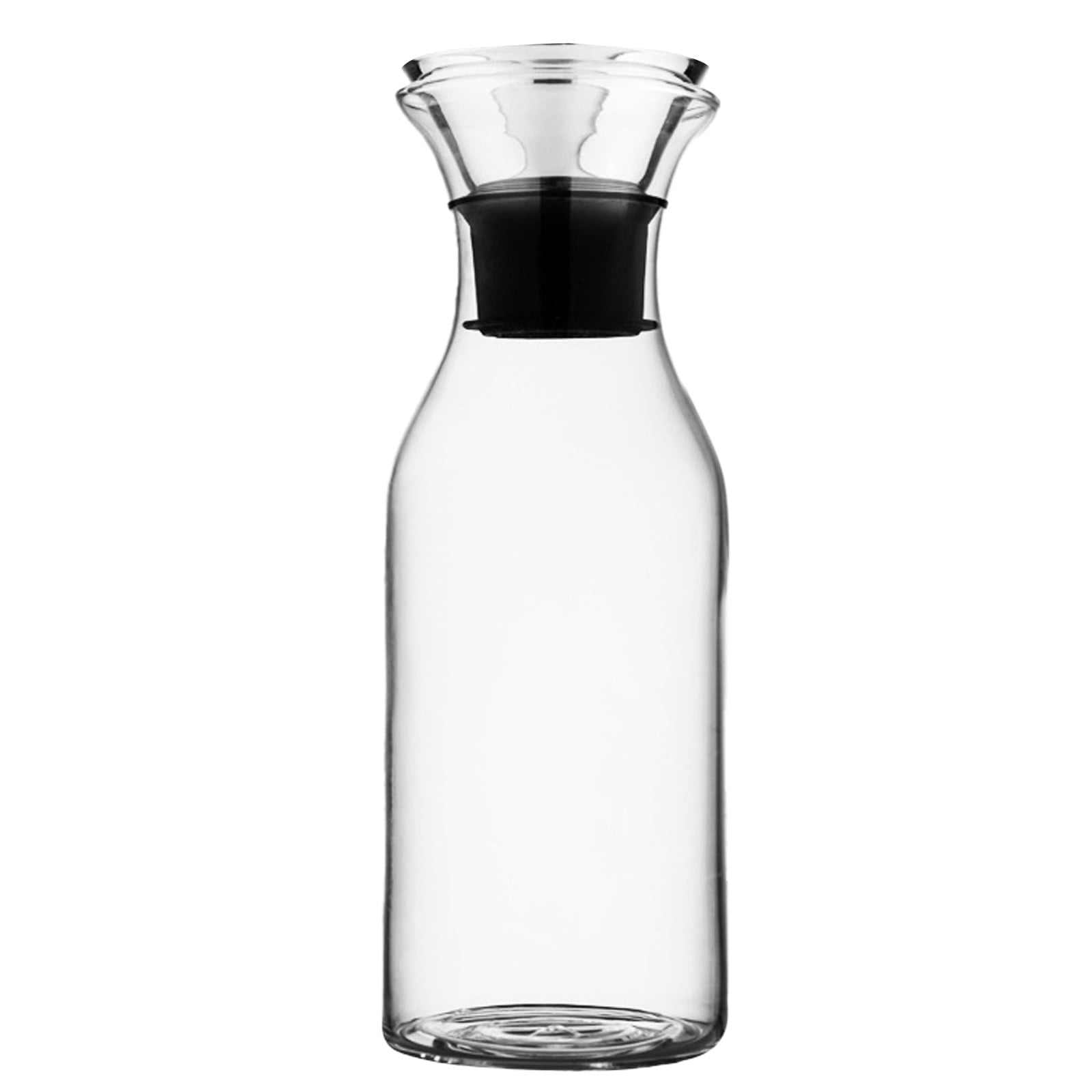 kjfeif Large Capacity Kettle,Karafu Glass Carafe with Lid, Borosilicate ...