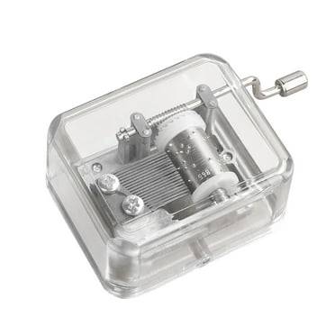 Wharick Wooden Music Box Mini Mechanical Musical Box for Girlfriend ...