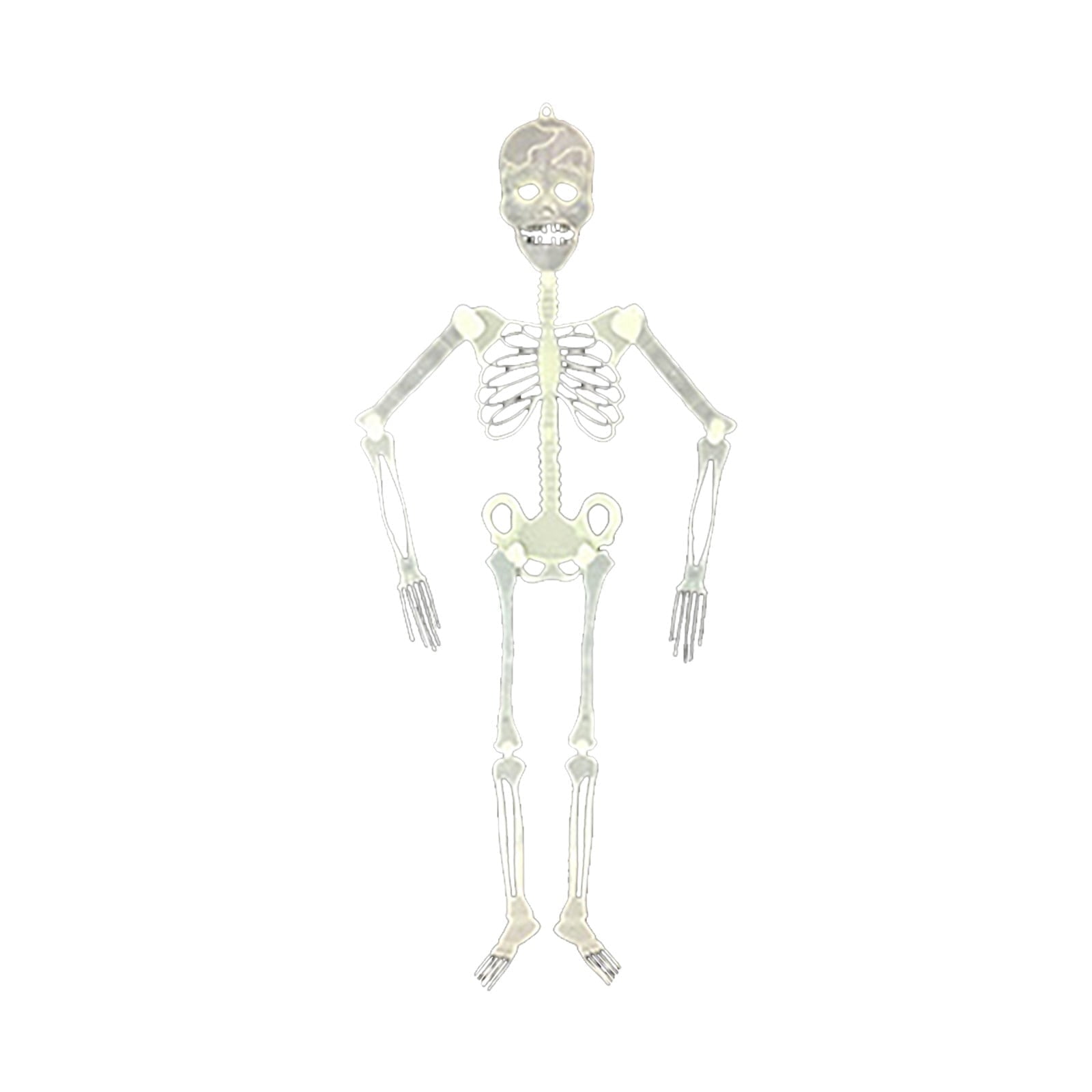 kjfeif Luminous Skeleton Skeleton Body Halloween House Tricky Props ...