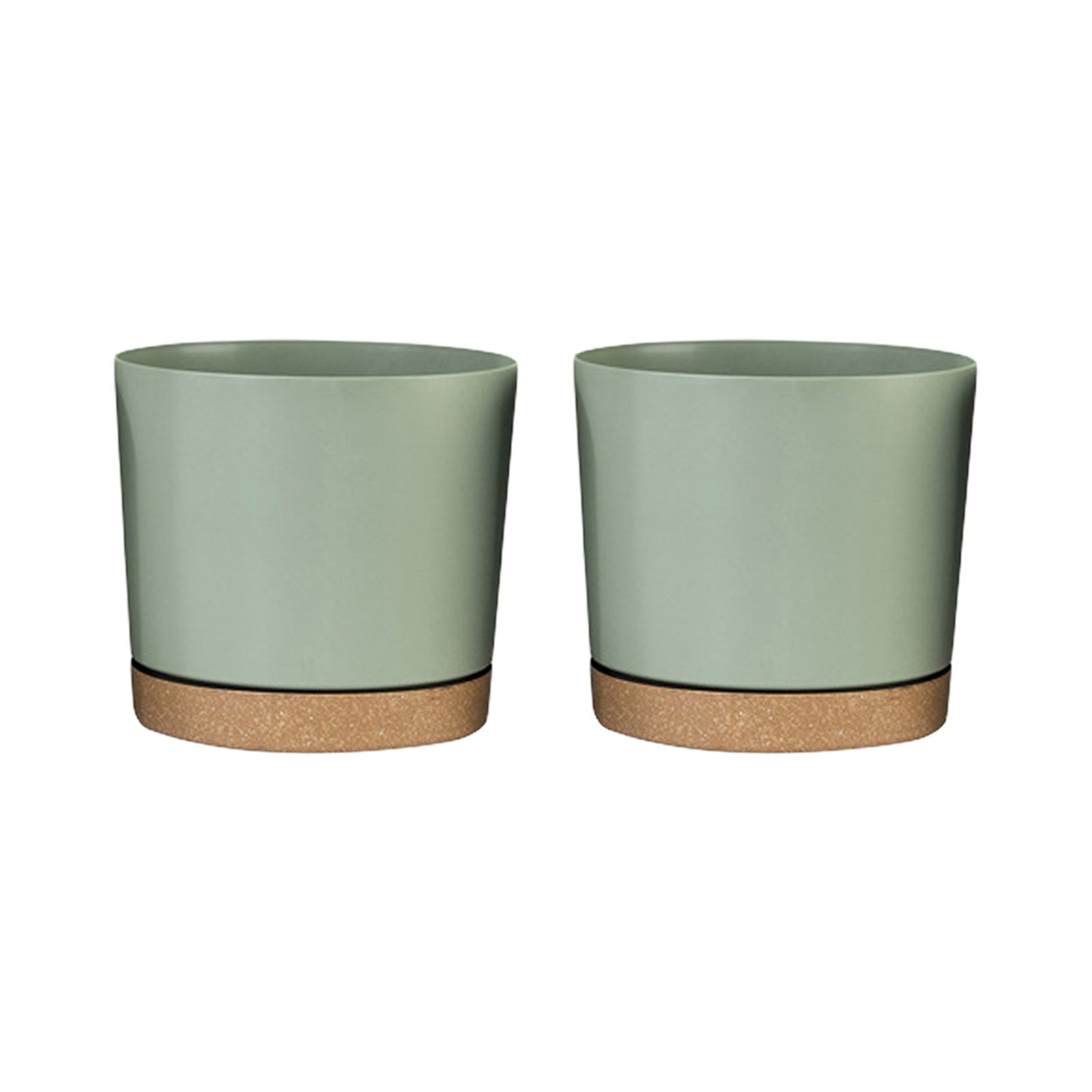 kjfeif Plant Pots Set of 2 Pack 10 inch,Planters for Indoor Plants with ...