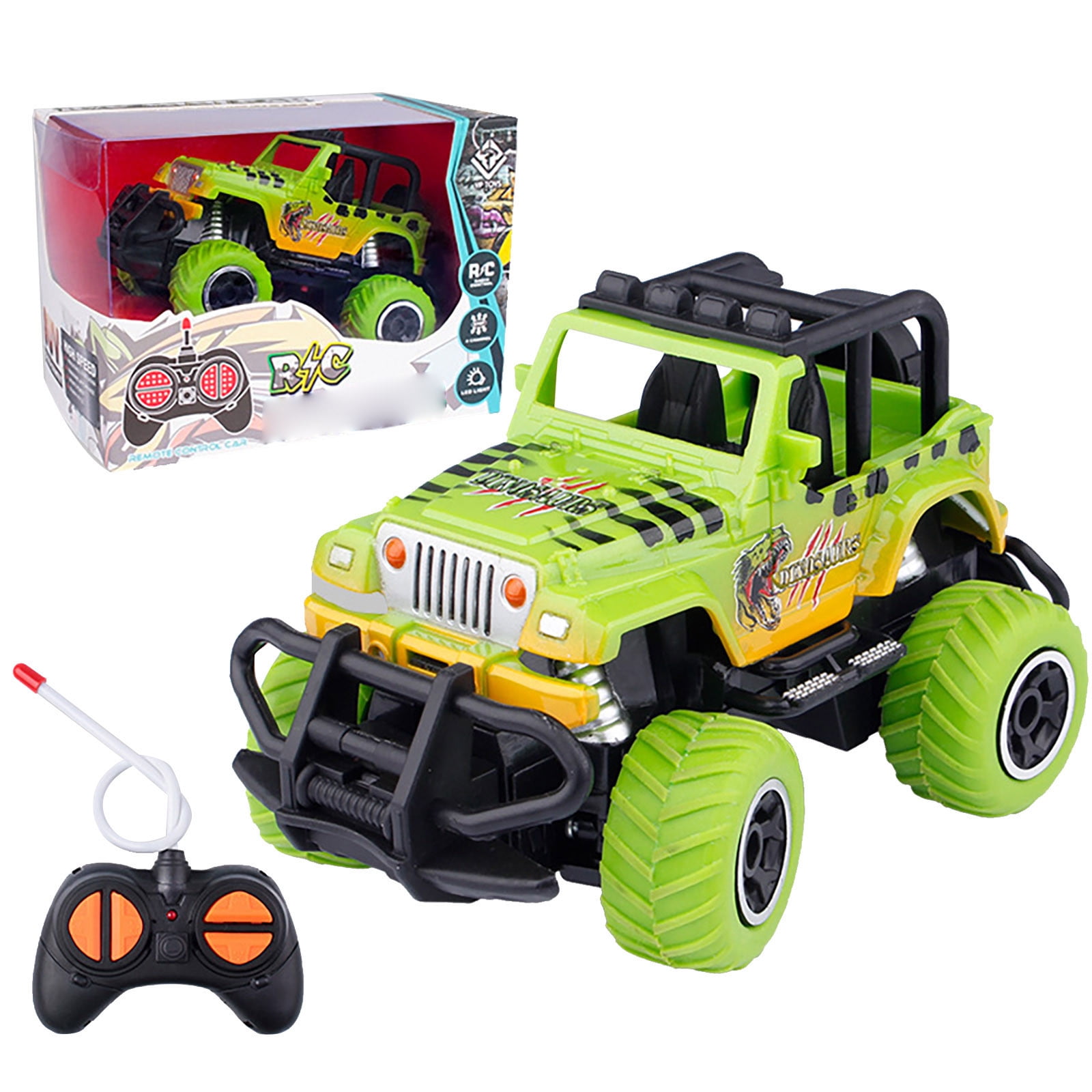 kjfeif Remote Control RC Car Toys Off Road Vehicle RC Truck Christmas ...