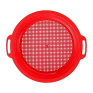 Lzvxtym Long Handle Beach Sand Sifter, 2Pcs Metal Sieve Scoops for ...