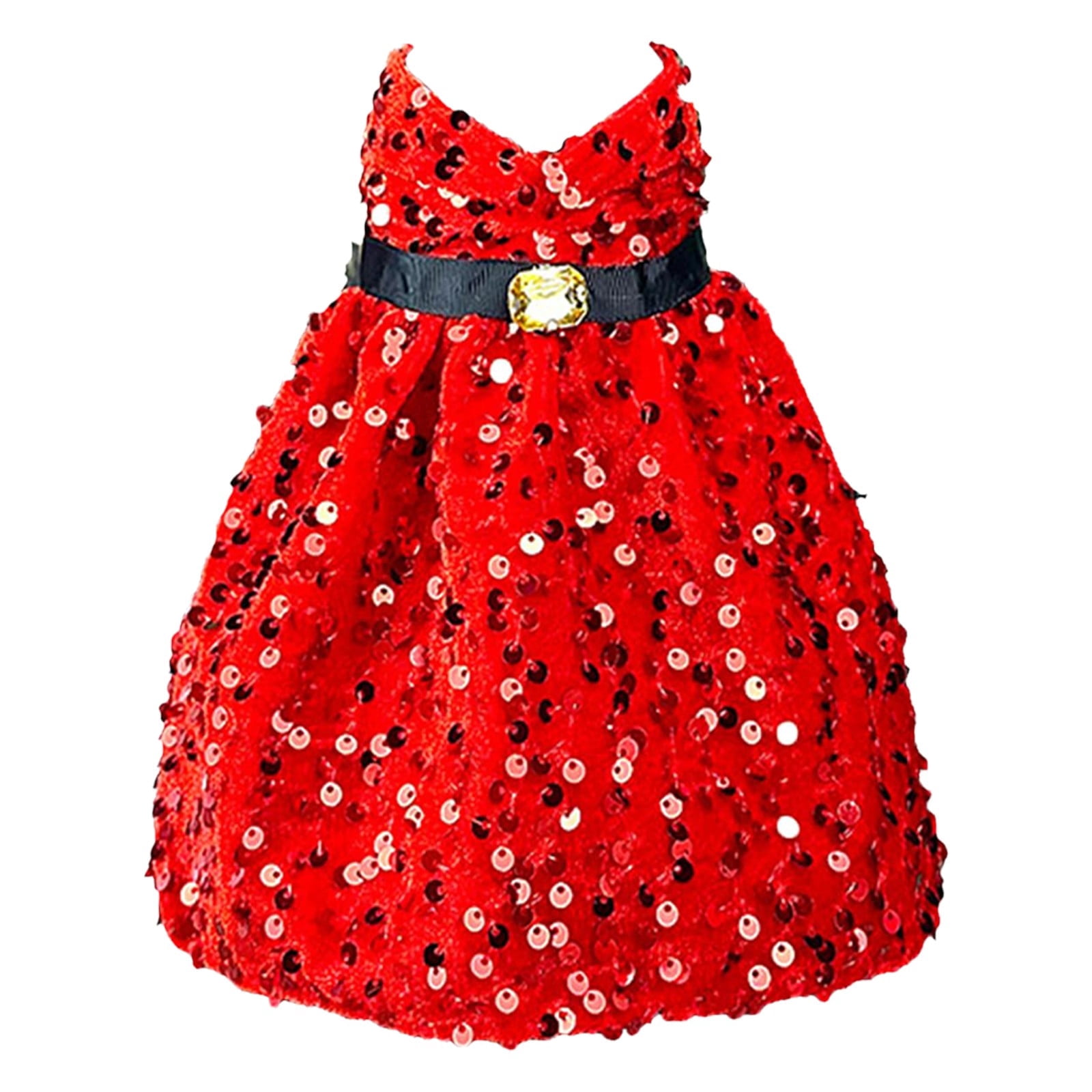 kjfeif Wine Bottle Cover Sequin Red Dress Wine Bottle Decoration ...