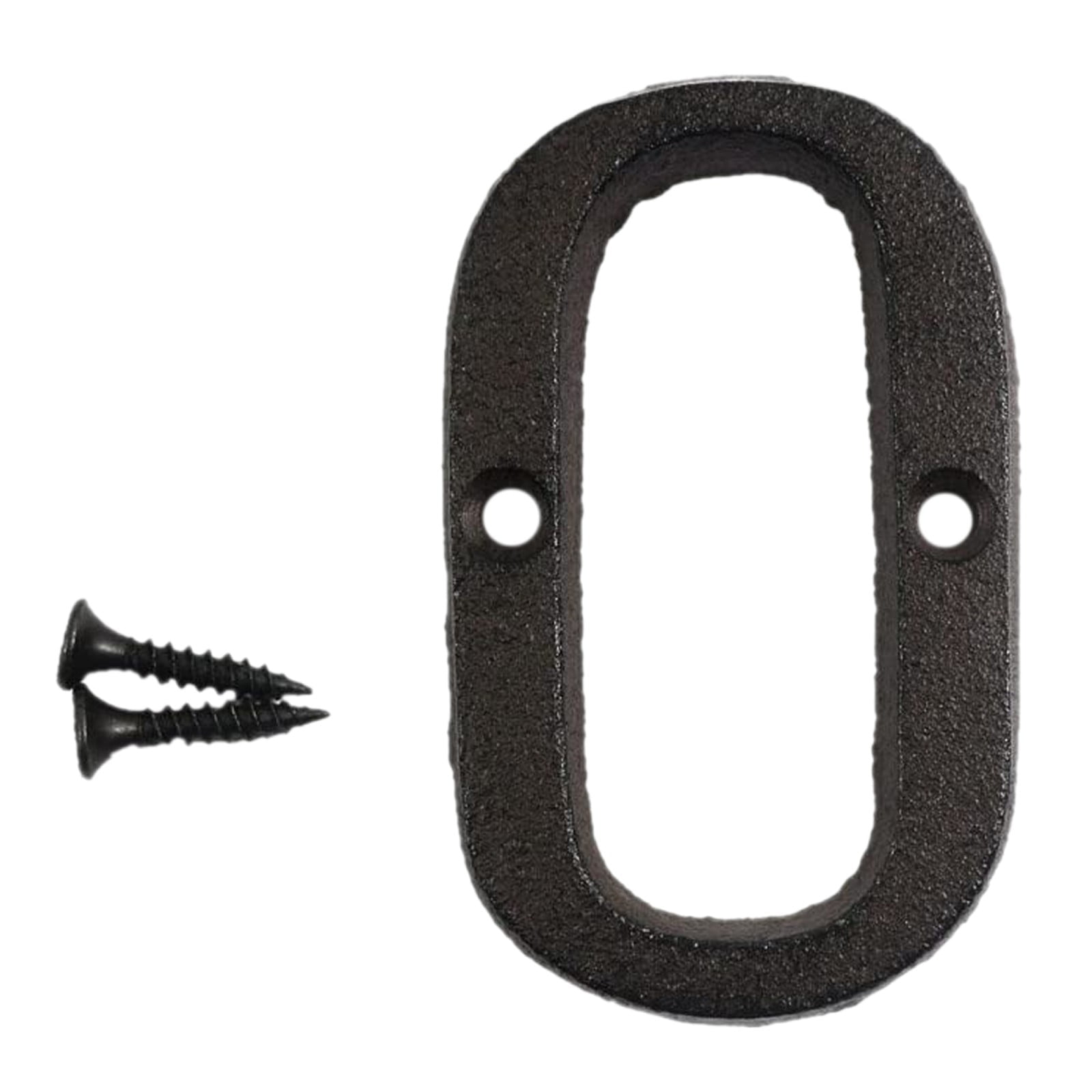 kjfeif Wrought Iron Decorations Creative DIY House Number Casts, Iron ...