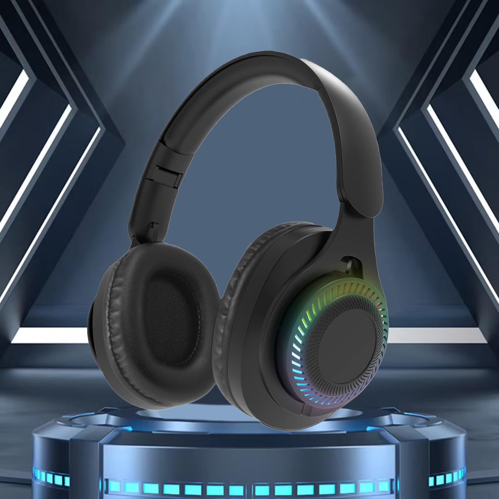 kkbbma Bluetooth Headphones Over-Ear - Deep Bass Headphones Wireless ...