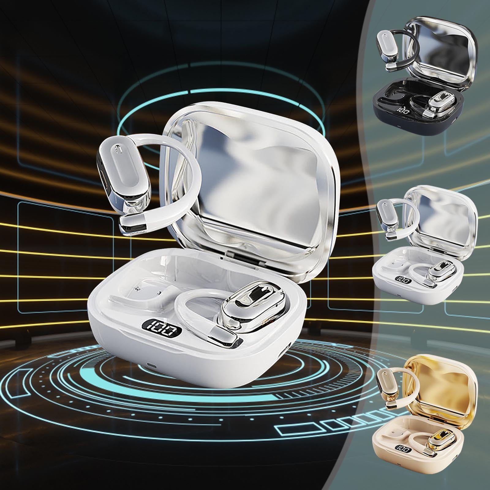 kkbbma Clearance Under $1 Ear Buds Open Ear Headphones - Open Ear ...