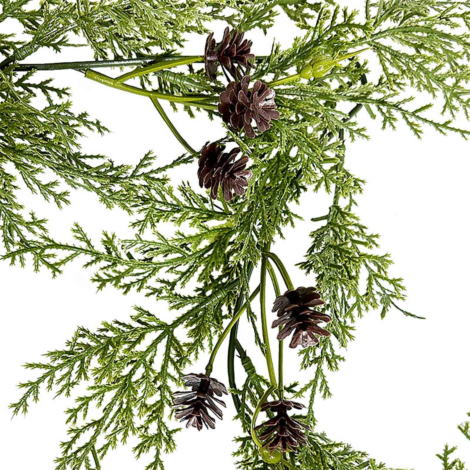 kkbbma Clearance under $5 Artificial Christmas PE Garland, Realistic ...