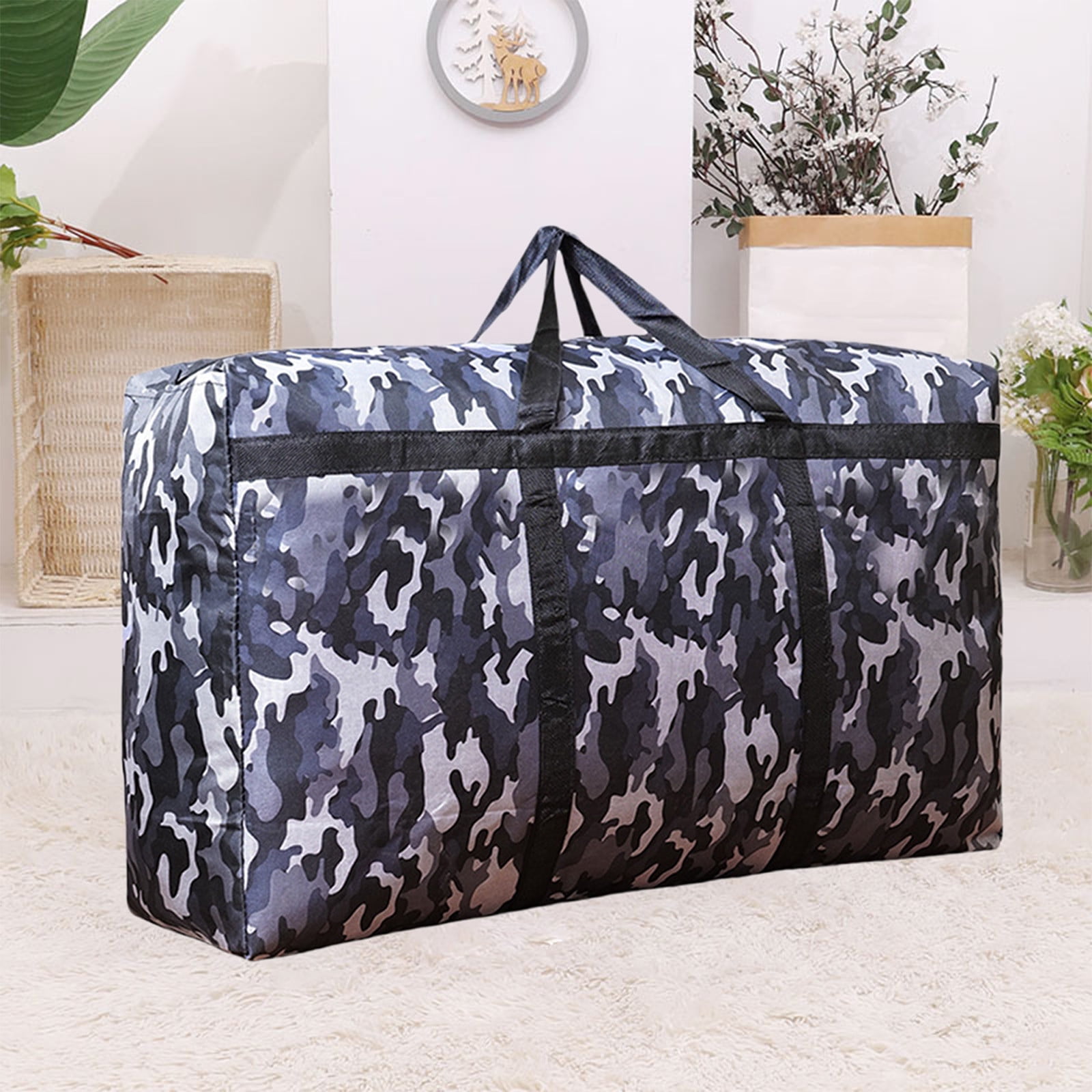 kkbbma Under $5 Camouflage Extra Large Moving Bags, Heavy Duty Storage ...