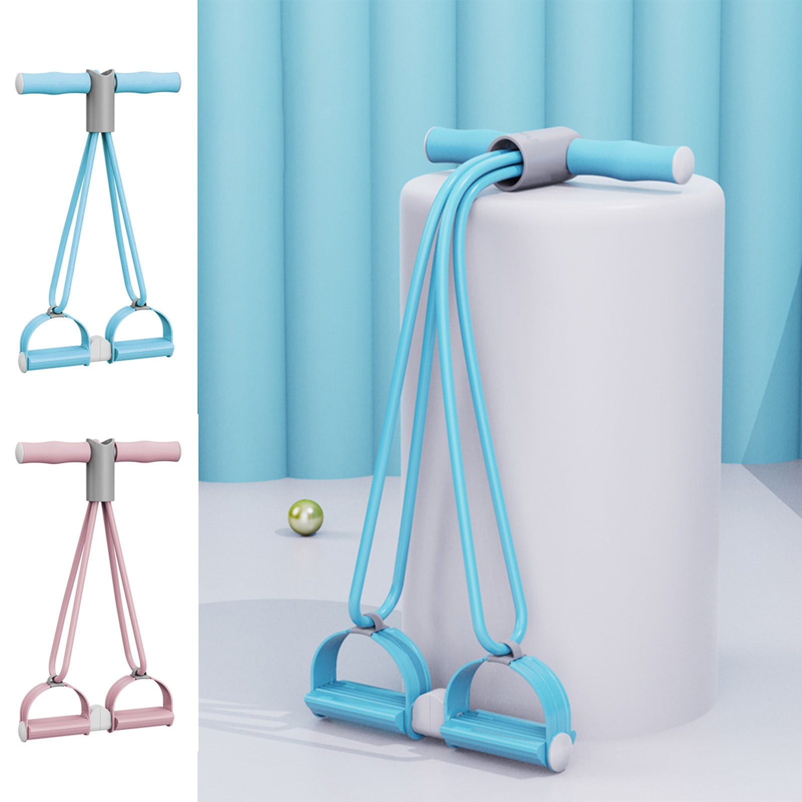 kkbbma under $5 Multifunctional Pedal Puller Resistance Rope ...