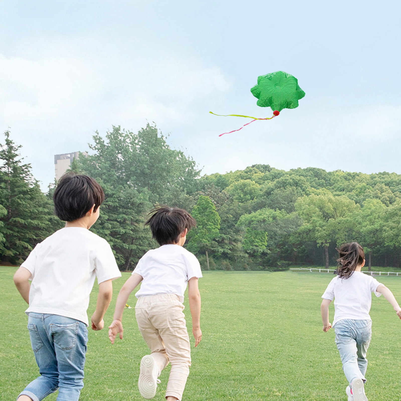 kkbbma under $5 Parachute Toy Outdoor Flying Parachute for Kid ...