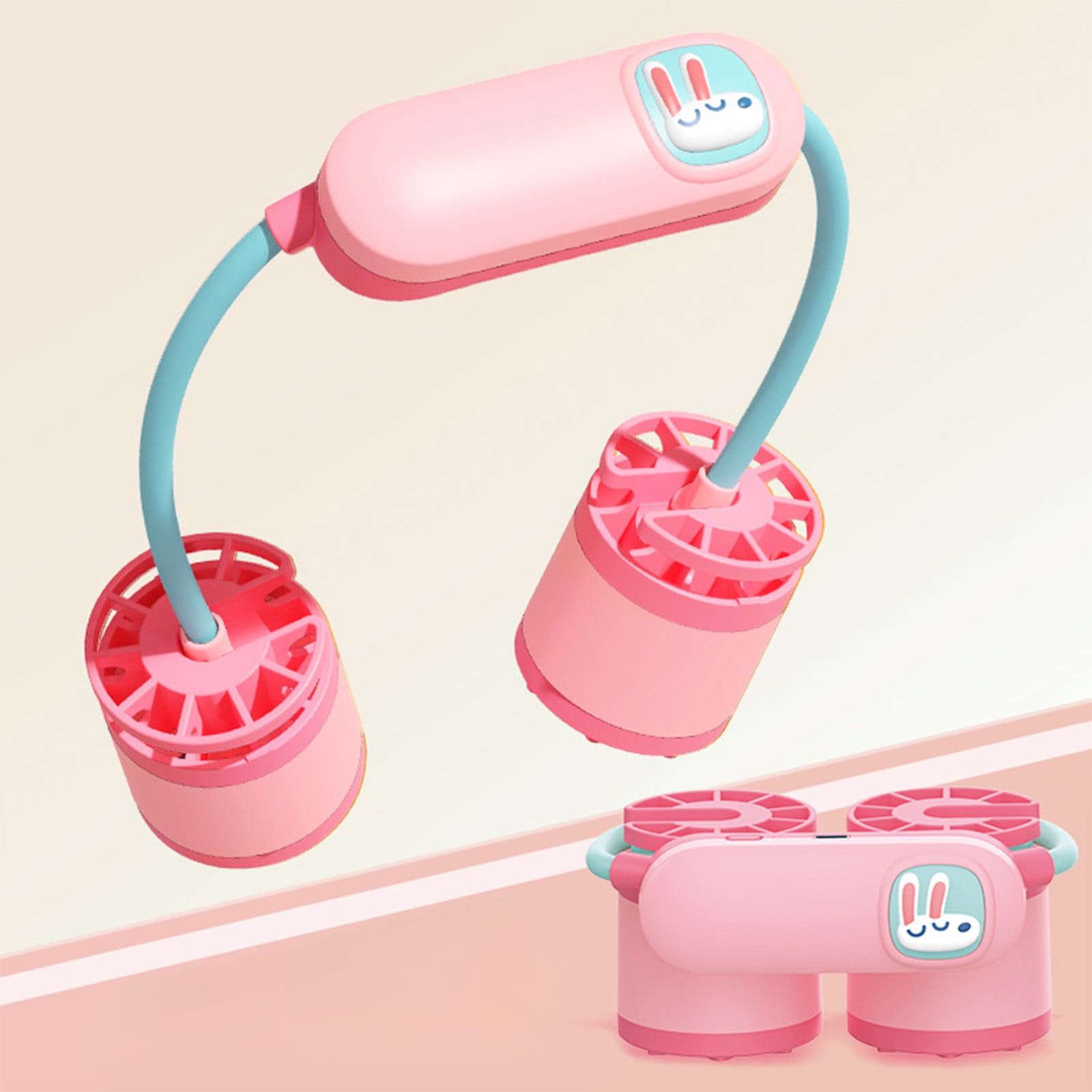 kkbbma Clearance under $5 Portable Neck Fan Rechargeable, Personal ...