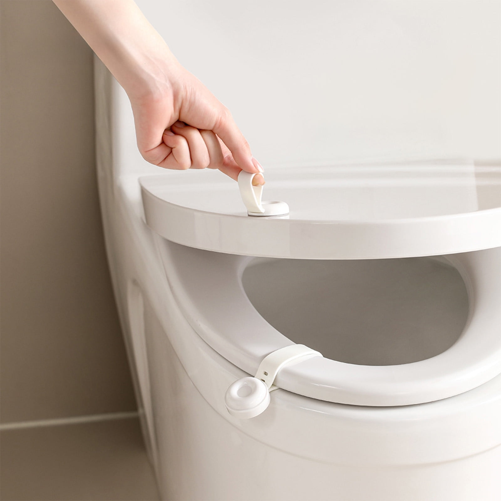 kkbbma Clearance under $5 Toilet Seat Lifter, Self Adhesive Toilet ...