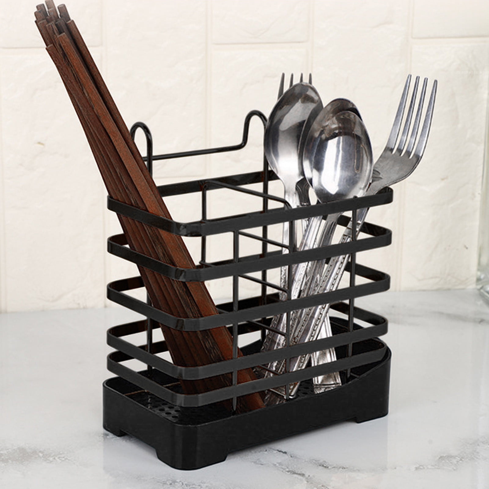 kkbbma Clearance under $5 Utensil Holder, Stainless Steel Utensil ...
