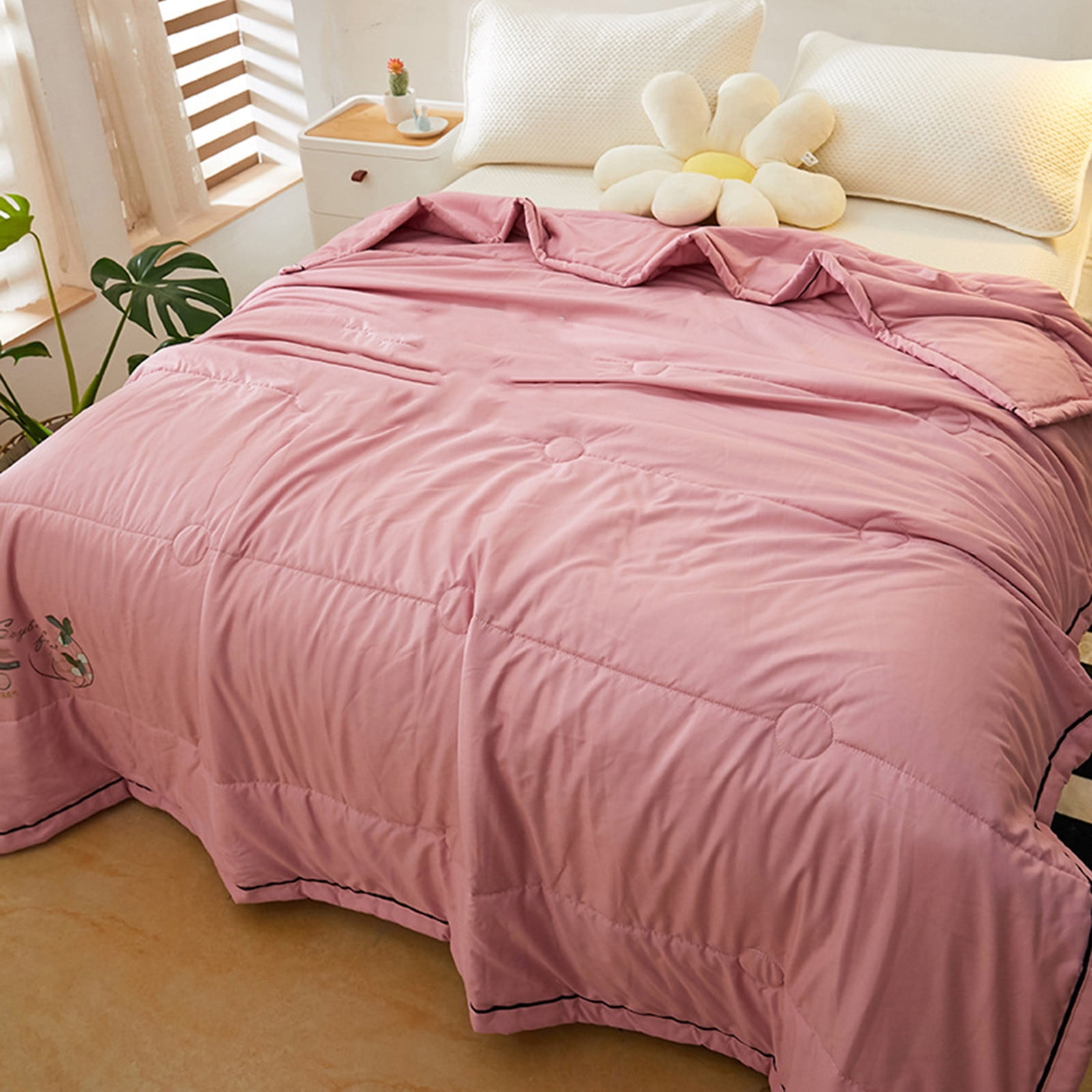 kkbbma Summer Cooler Comforter for Hot Sleepers, Lightweight Cooler ...