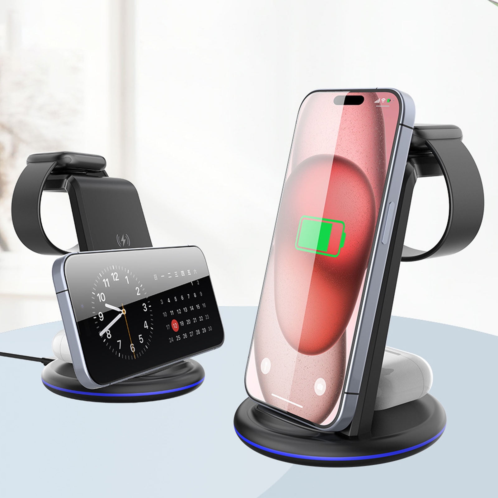 kkbbma Clearance Under $1 Wireless Charger - 3 In 1 Charging Wireless ...