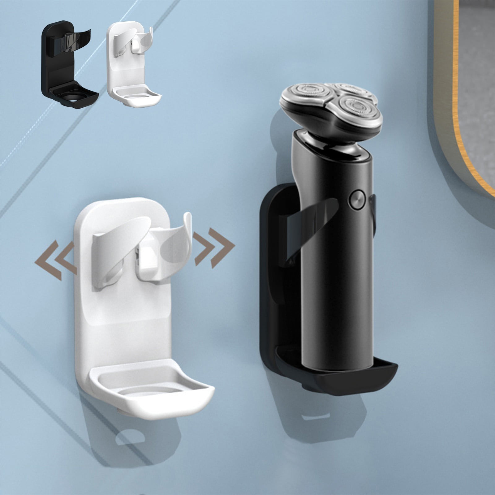 kkbbma Clearance under $5 Adjustable Electric Shaver Holder, Self ...