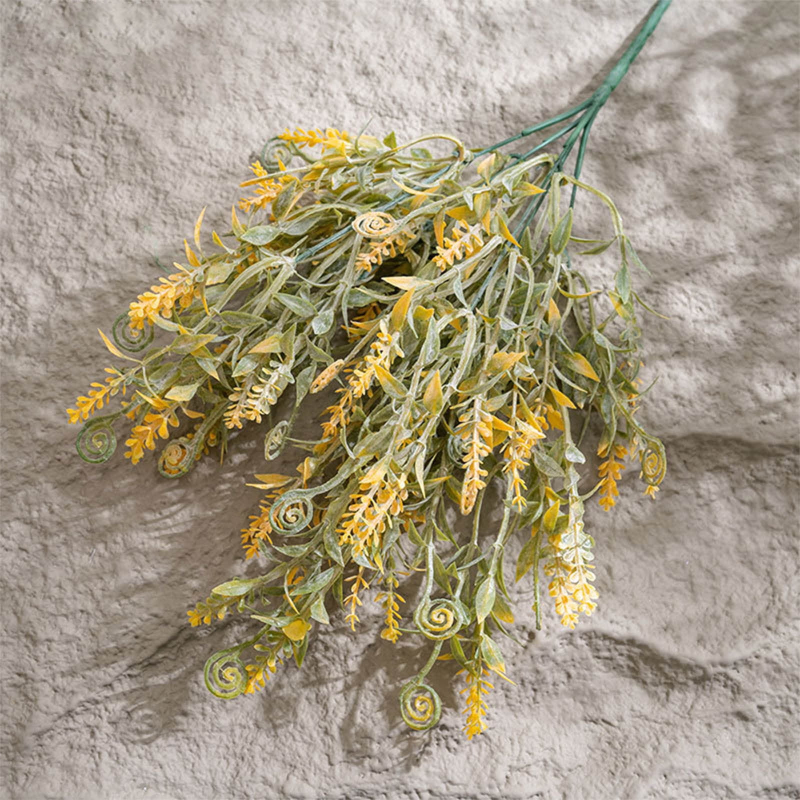 kkbbma under $5 Artificial Italian Ruscus Greenery Stem Faux Floral ...