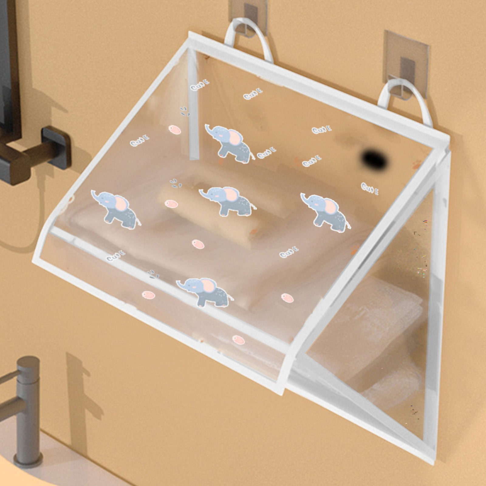 kkbbma Clearance under $5 Wall Mounted Hanging Storage Bags, Clear ...