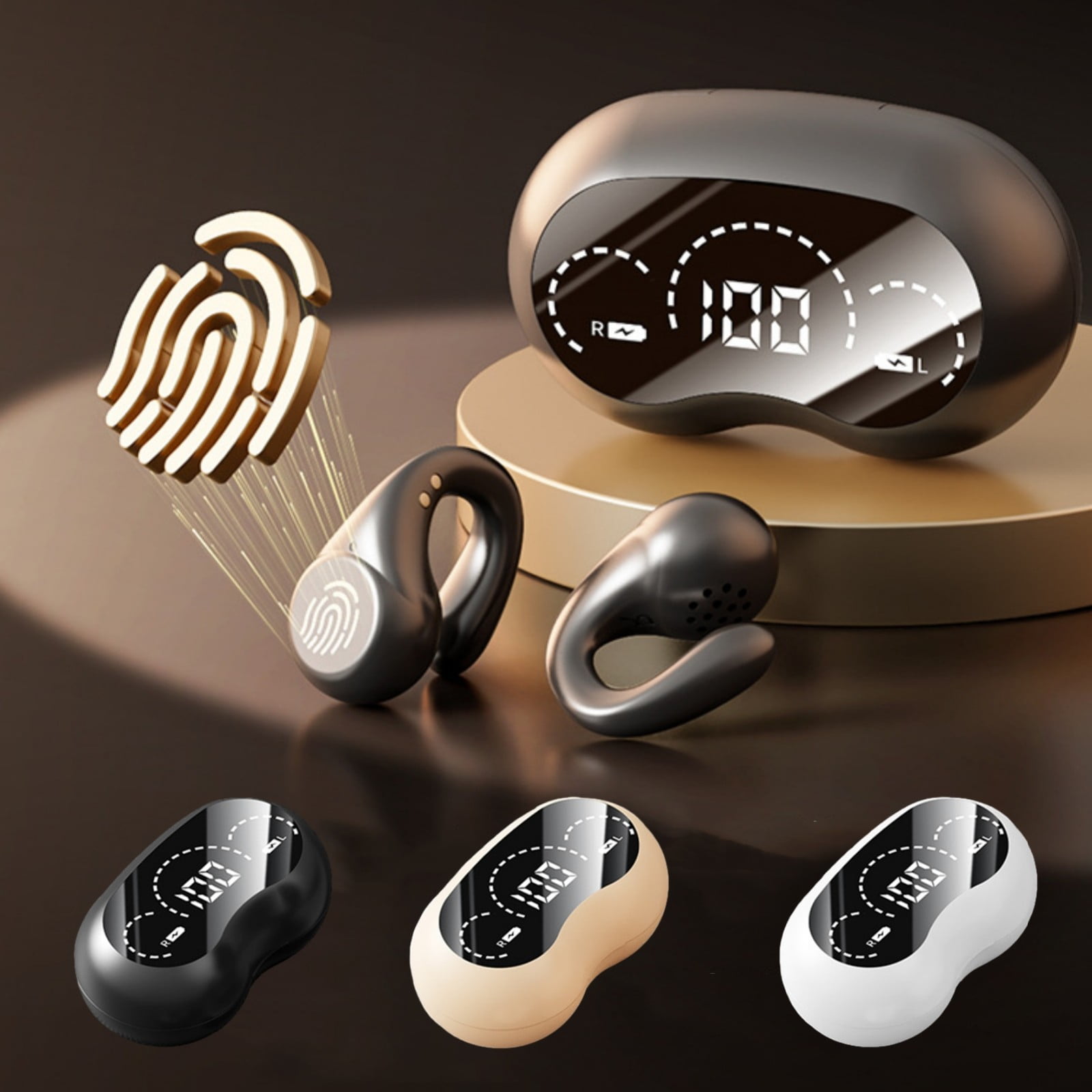 kkbbma Deals Of The Week Ear Buds Open Ear Headphones - Wireless ...