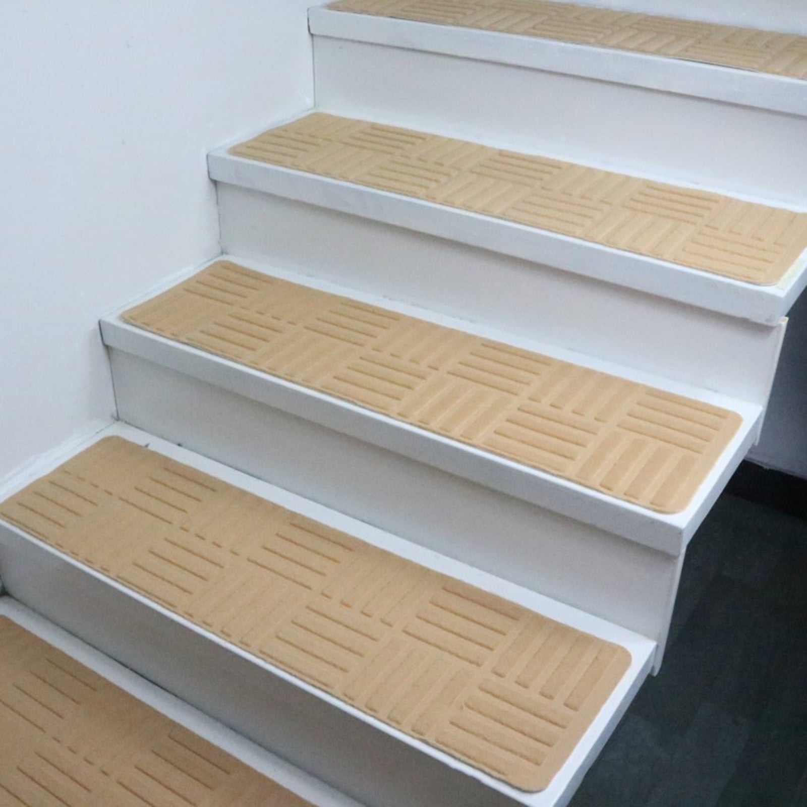 kkbbma Flash Deals 7 Pack Nonslip Carpet Stair Treads Non-Skid Safety ...