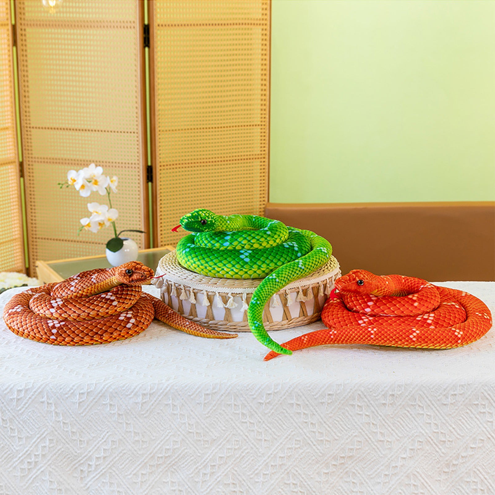 kkbbma Kids Toys under $5 Realistic Snakes Toys, Simulation Snake Scary ...