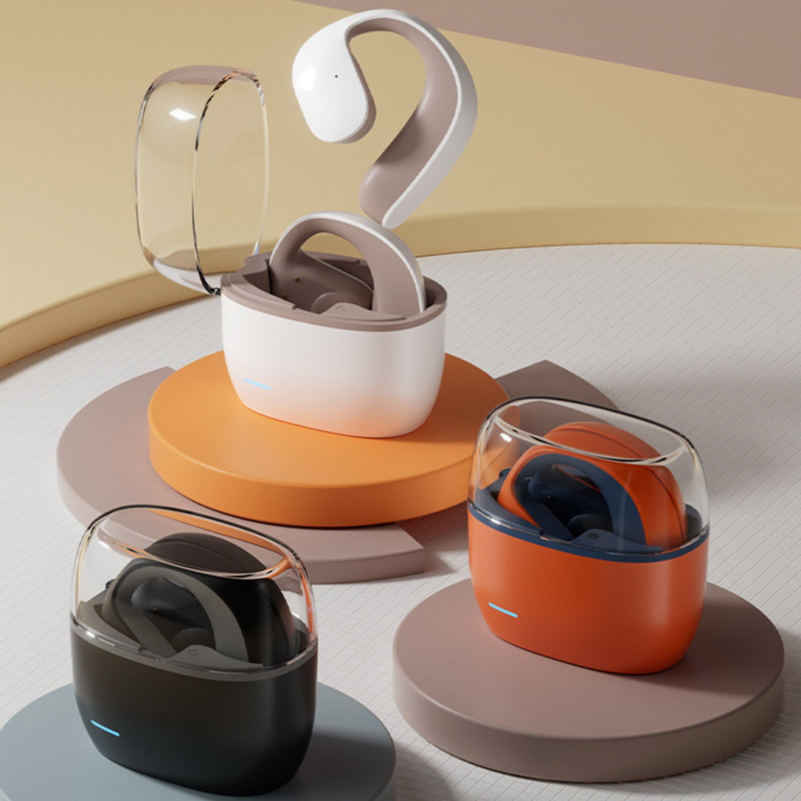 kkbbma Savings Ear Buds Open Ear Headphones - New Bluetooth 5.3 Ear ...