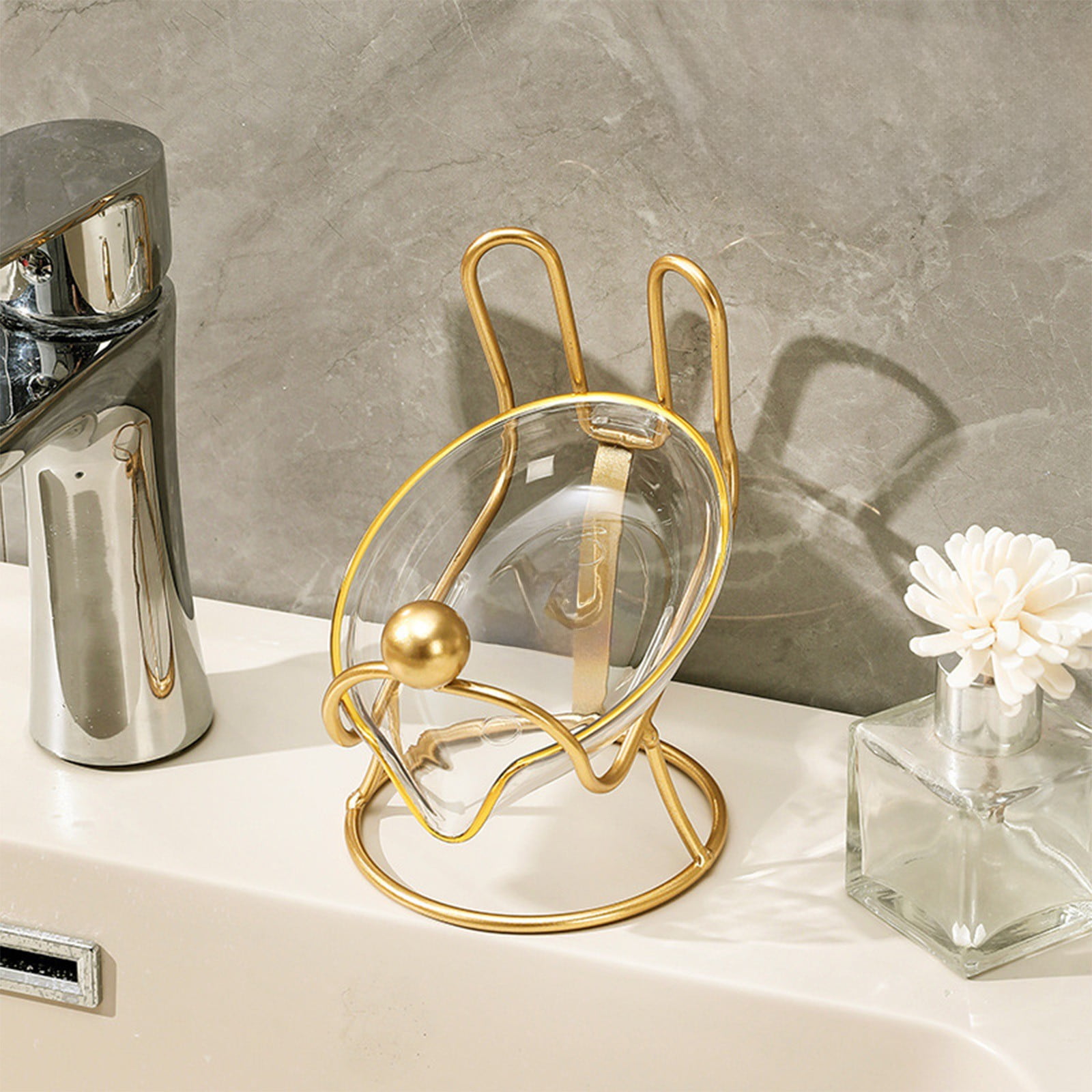 kkbbma Soap Holder Big Deals - Self Draining Soap Dish Plastic Serving ...