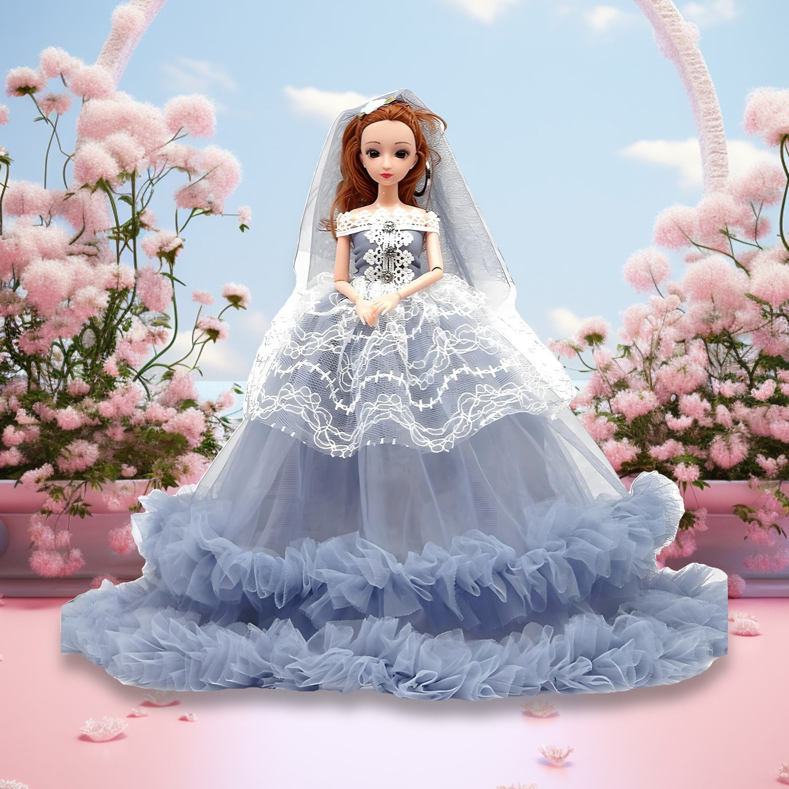 kkbbma Toys under $5 Princess Doll for Girl, 15 Inches Big Wedding ...