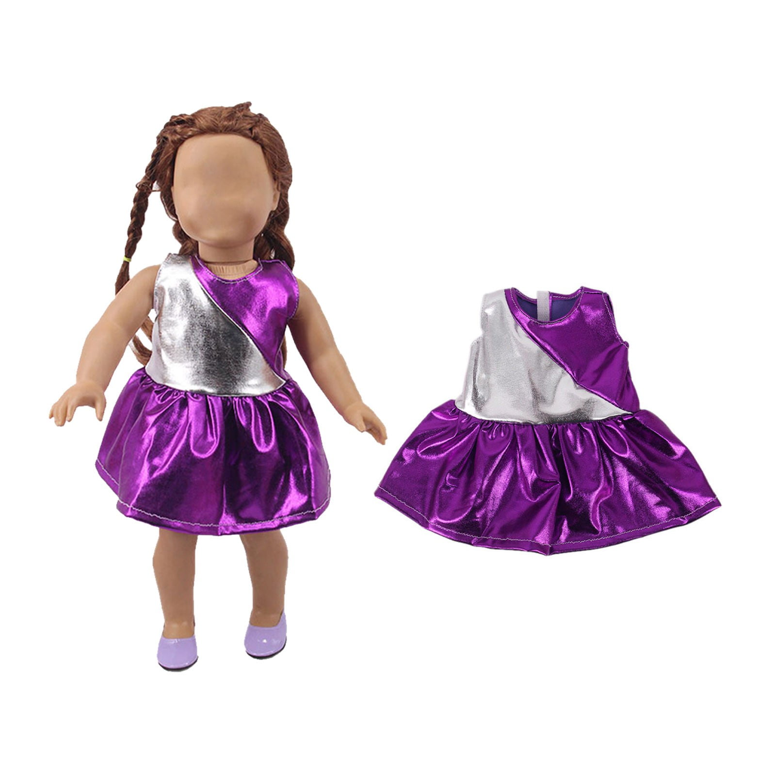 kkbbma Toys under $5 18 inch Dolls Clothes, Doll Clothing Outfits Dress ...